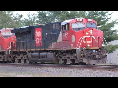 CN 3881 West - YouTube