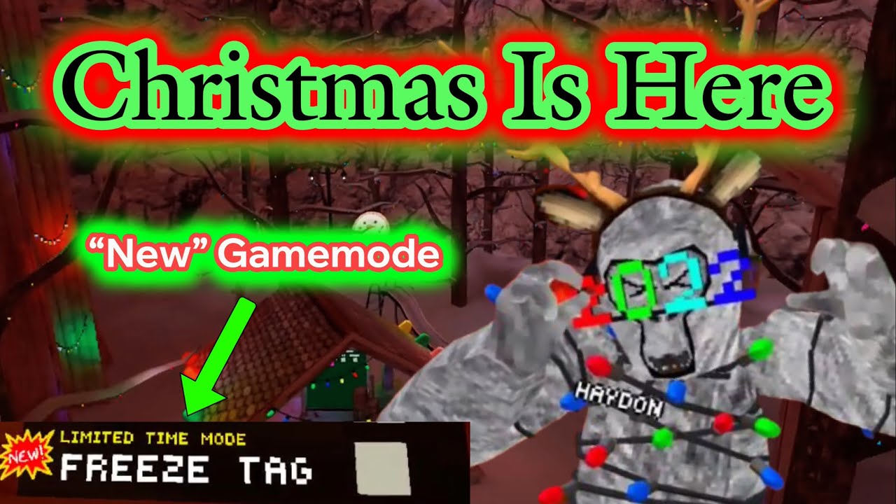 “New” Gorilla Tag Update!!! Christmas Is HERE! And New Gamemode And ...