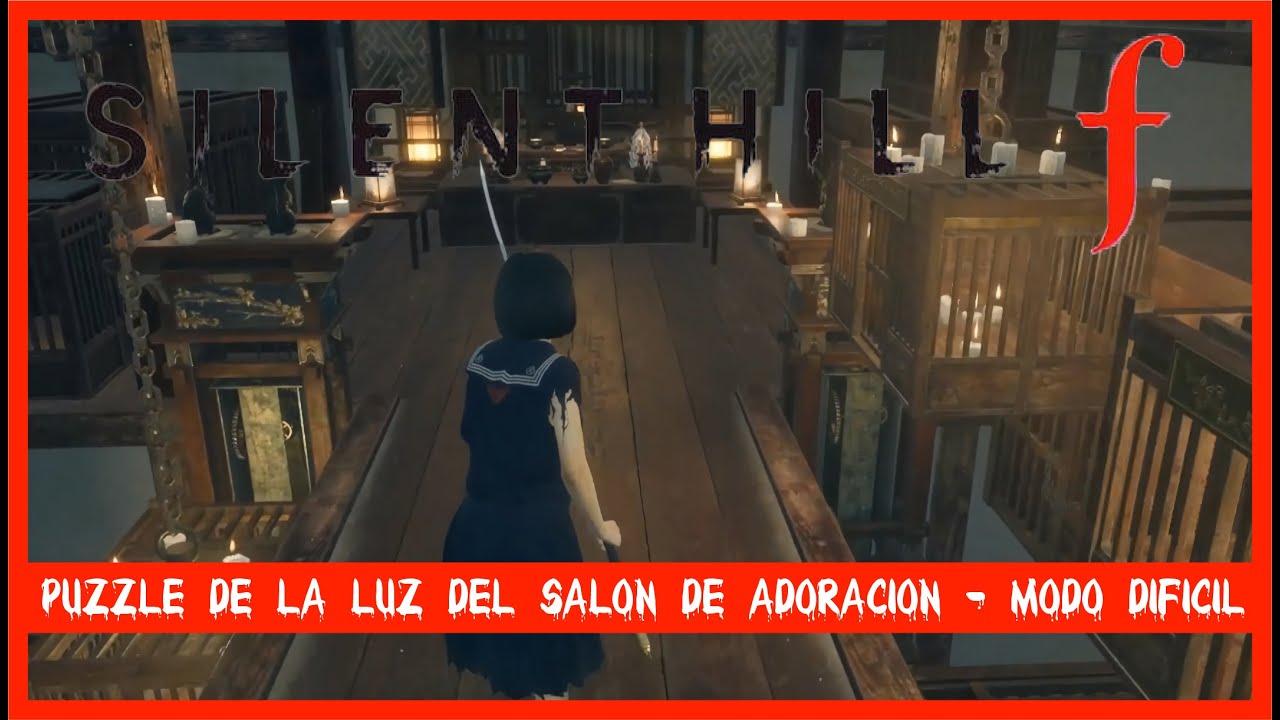 SILENT HILL F - Puzzle de la Luz del Salon de adoracion - Modo Dificil ...
