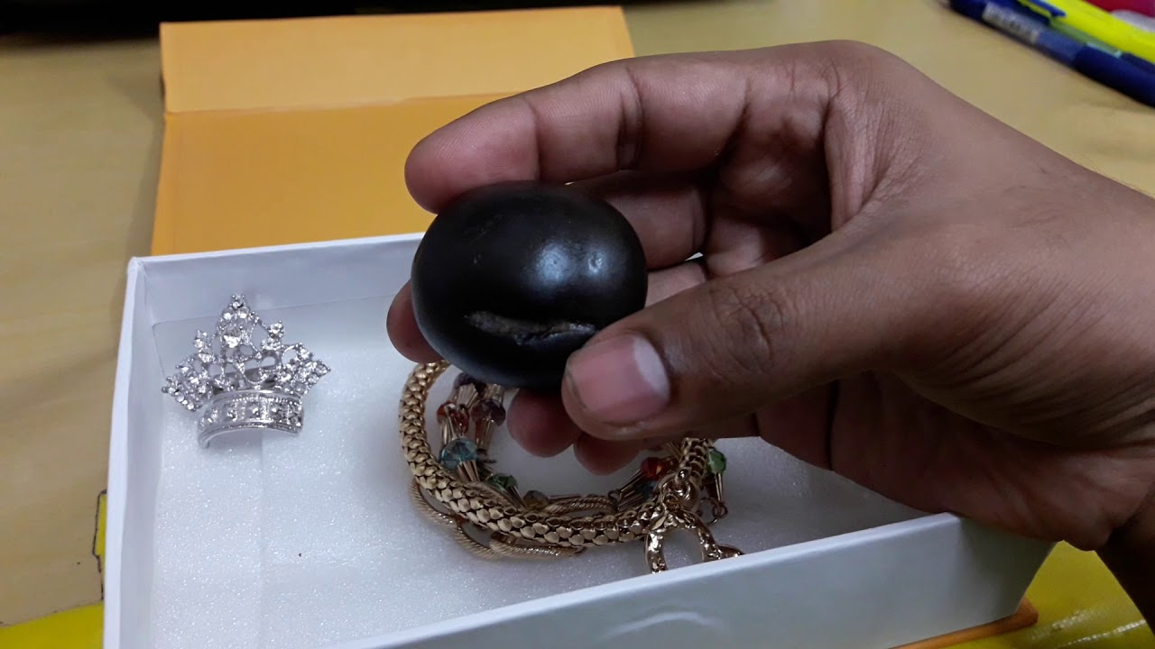 How to Identify Shaligrama Sila | Genuine Shaligram - YouTube