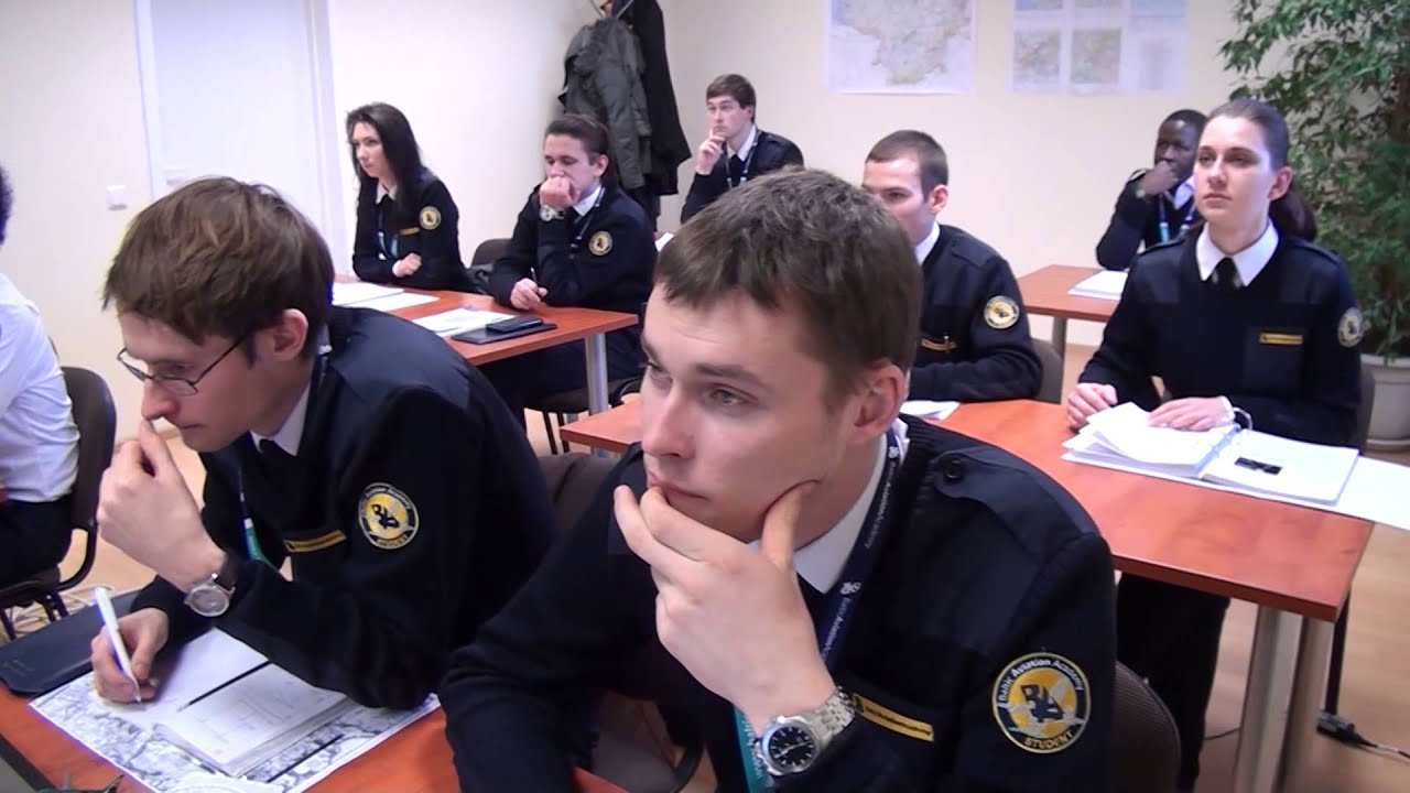 Graduation. Class of 2014 - Baltic Aviation Academy - YouTube