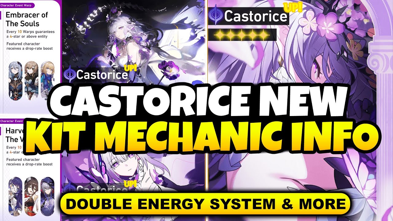 NEW UPDATE! CASTORICE NEW KIT MECHANIC INFO | DOUBLE ENERGY SYSTEM ...
