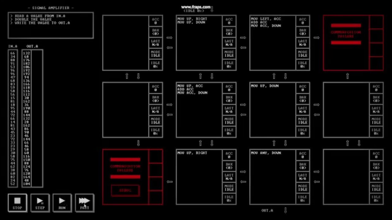 TIS-100 - Signal Amplifier - Parallelize Achievement - YouTube