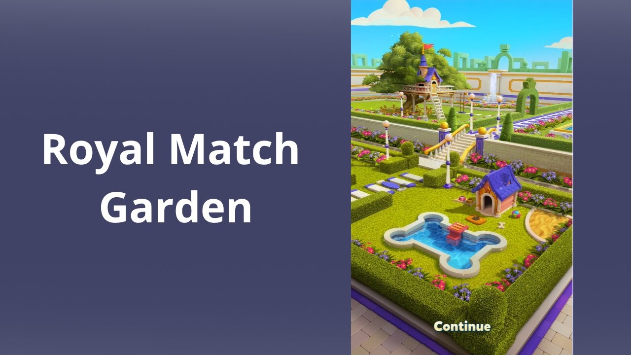Royal Match Garden - YouTube