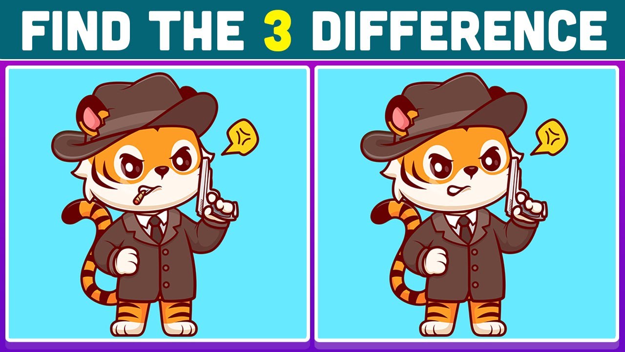 【Find the Differences】Let's train concentration and attention | #Ep17 ...