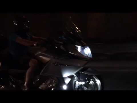 BMW K1600 GTL night ride in istanbul