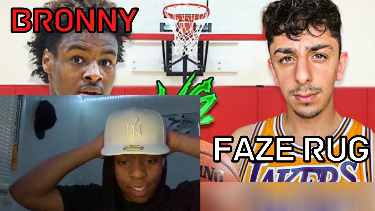 Bronny vs FaZe Rug | **Gets Heated** (1v1) - YouTube