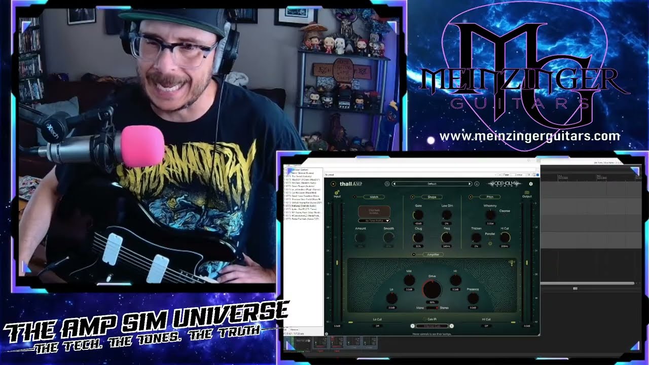 THE AMP SIM SHOW - E152 - THALL AMP + MORE! Drop by w/snacks! - YouTube