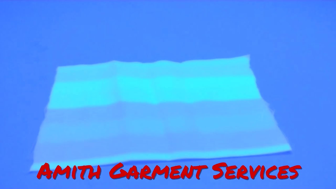 Multi Fibre Fabric under UV light - YouTube