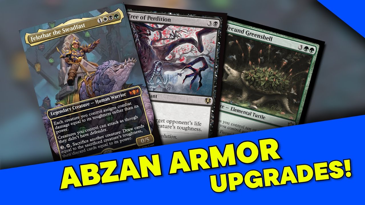 ABZAN ARMOR Precon Upgrades! Felothar the Steadfast - YouTube