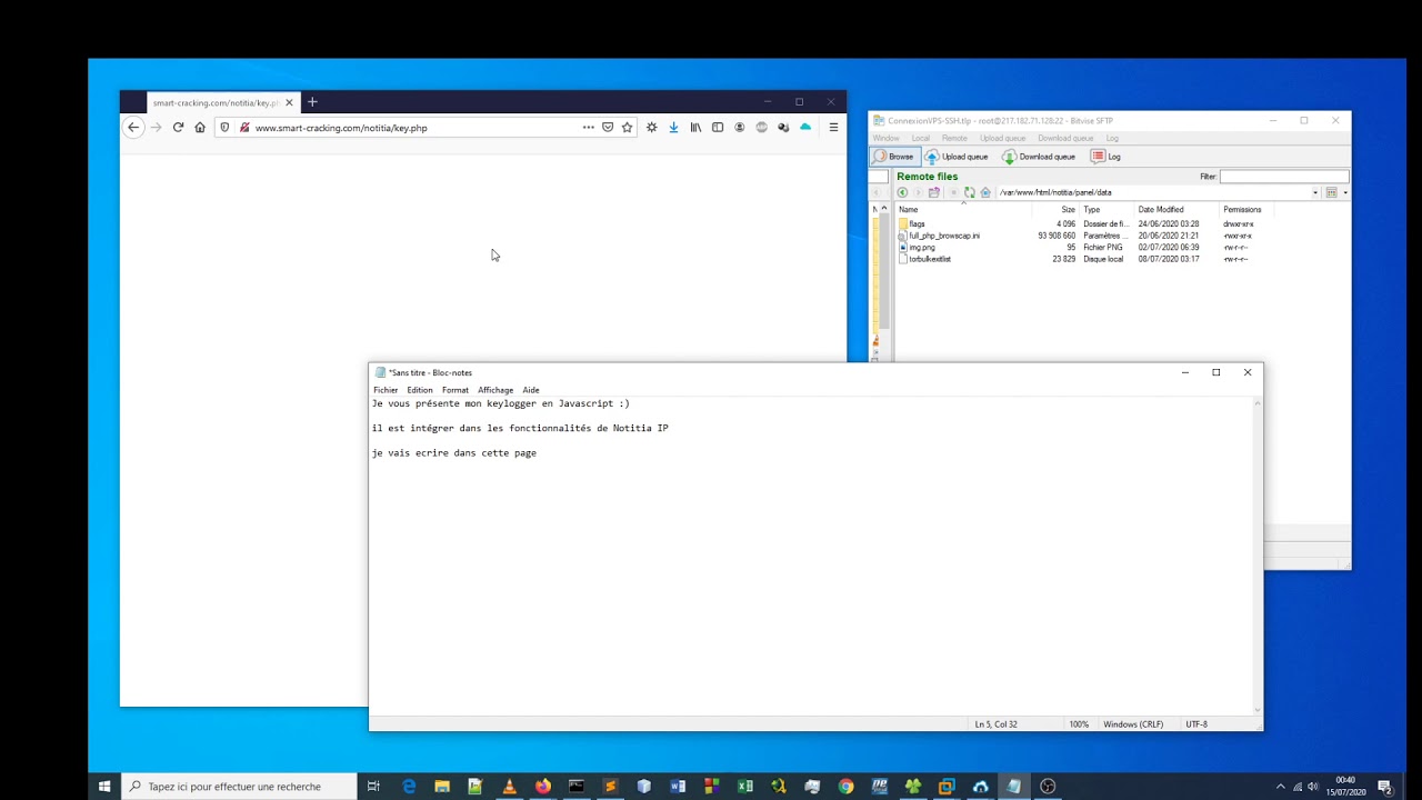 Javascript Keylogger Youtube