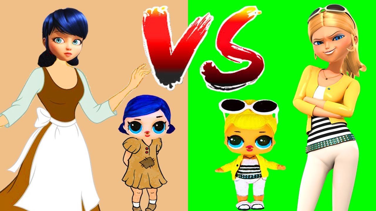Miraculous Ladybug & Chloe Baby Story Children's Cinderella Marinette ...