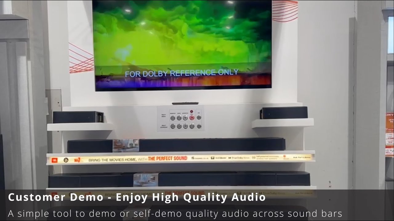 HDMI ARC Switcher for In-Store Audio Demo Experience - YouTube