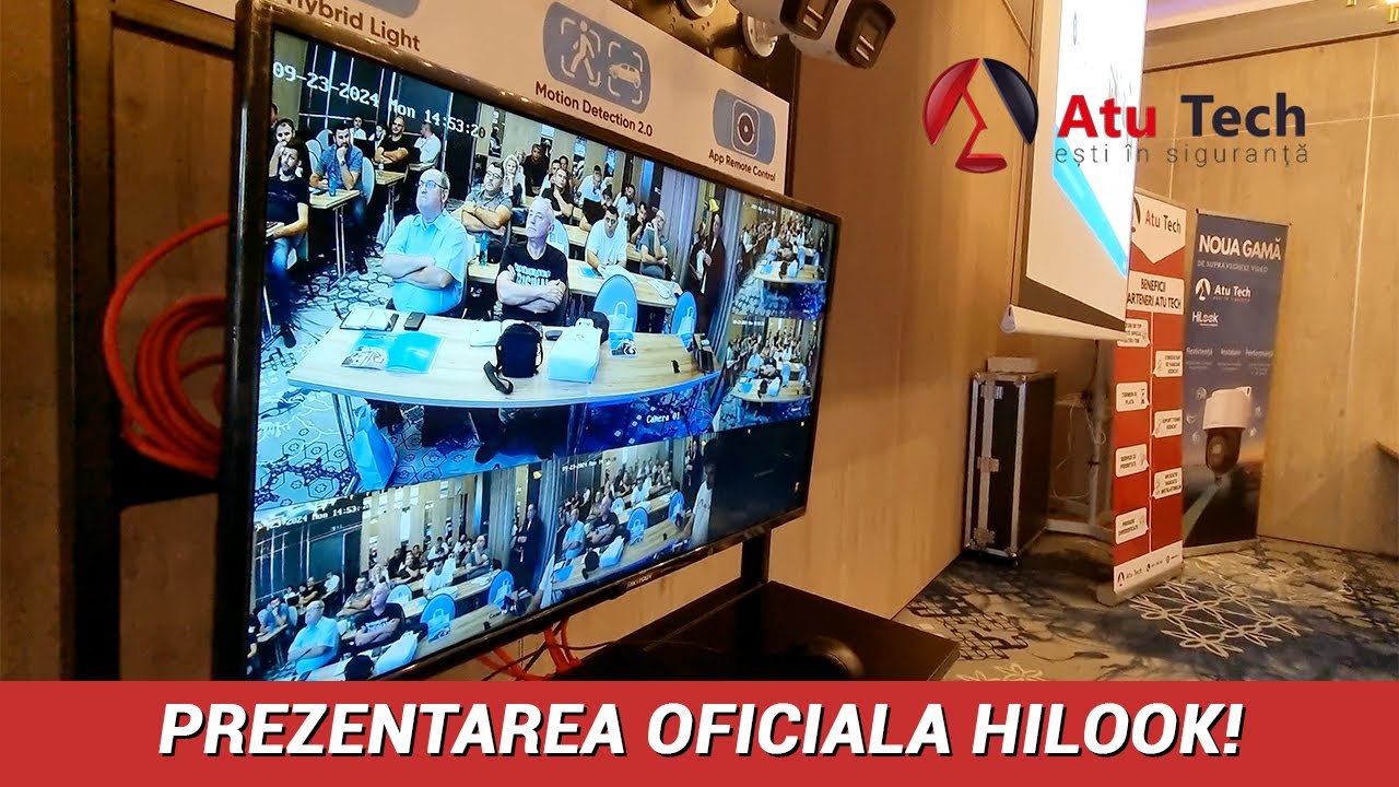Compania Atu Tech prezinta oficial gama Hilook Hikvision in Romania ...