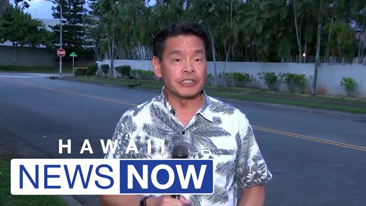 Wildfire safety program triggers outages in Oahu community - YouTube