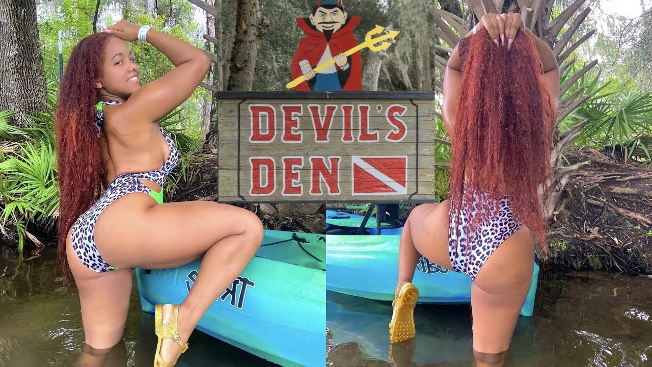 Mini vlog to Devil's Den Florida | K.P Hole Park #vloger - YouTube