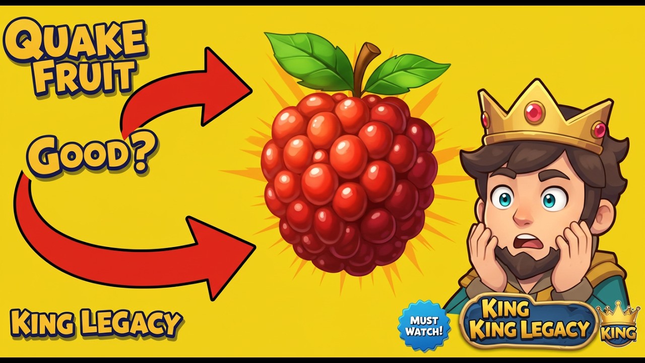 Is Quake Fruit Good in King Legacy - YouTube