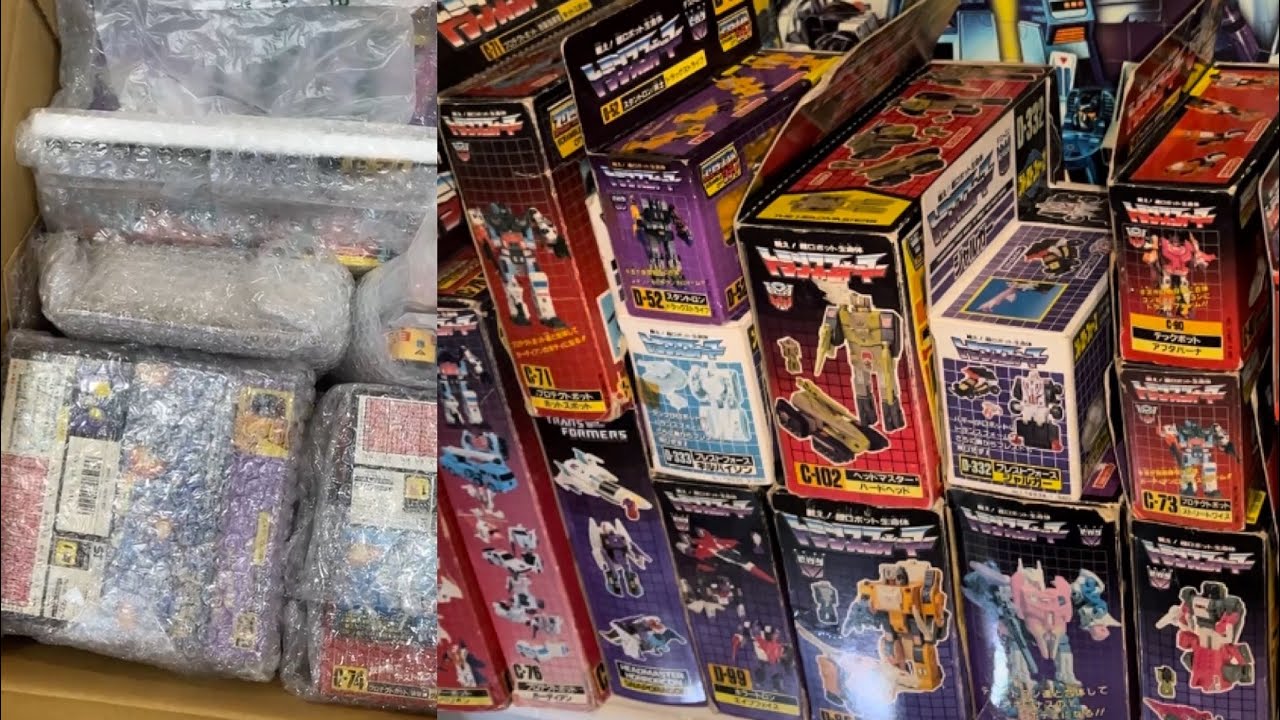 Huge transformers G1 unboxing! Amazing Japanese Generation one rare ...