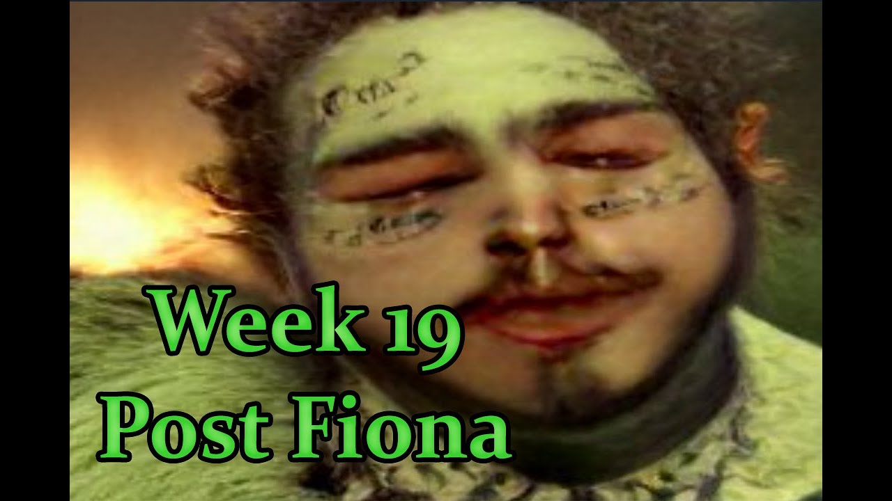 Backyard Outdoor Grow Week 19 Post Fiona - YouTube