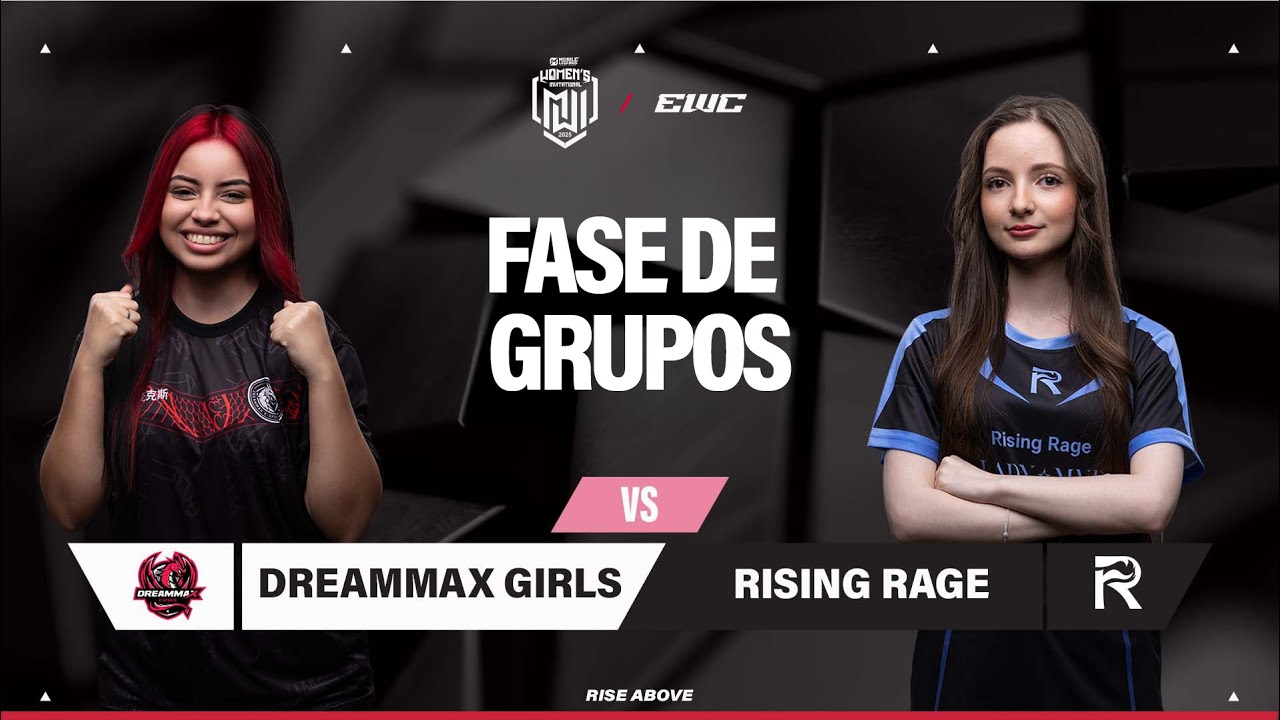 MWI - EWC | DREAMMAX GIRLS x RISING RAGE | JOGO 3 - DIA 2 - YouTube