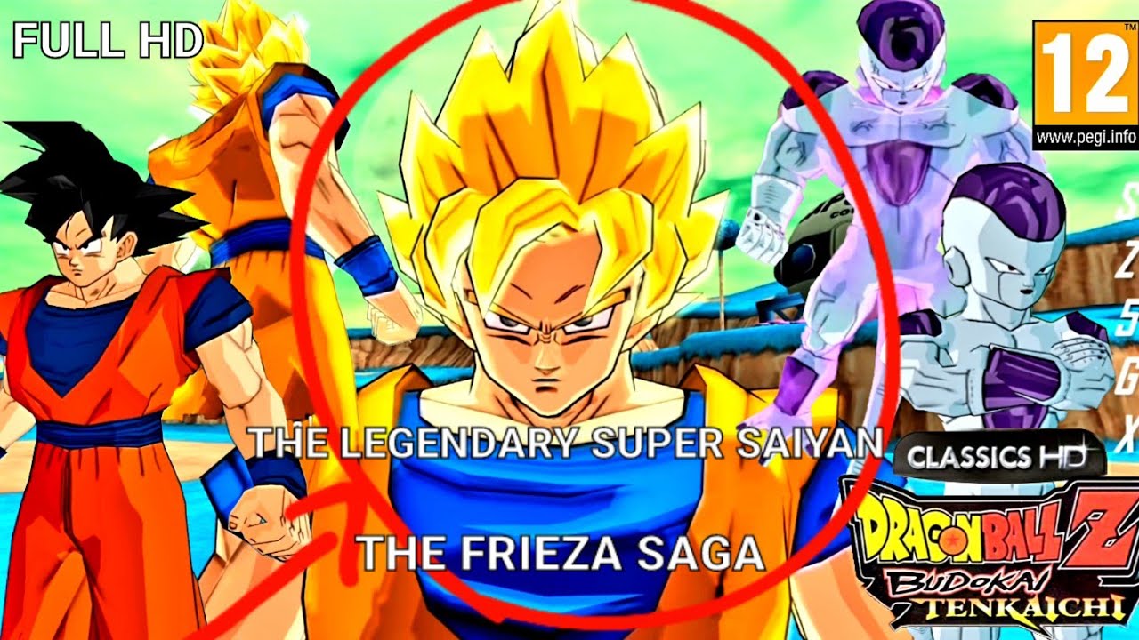 DRAGON BALL Z BUDOKAI TENKAICHI 1 HD REMASTERED 2021 - THE FRIEZA SAGA ...