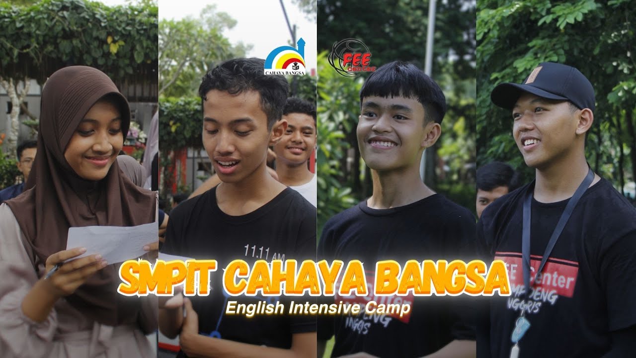 ENGLISH INTENSIVE CAMP | SMPIT CAHAYA BANGSA SEMARANG | FEE CENTER ...