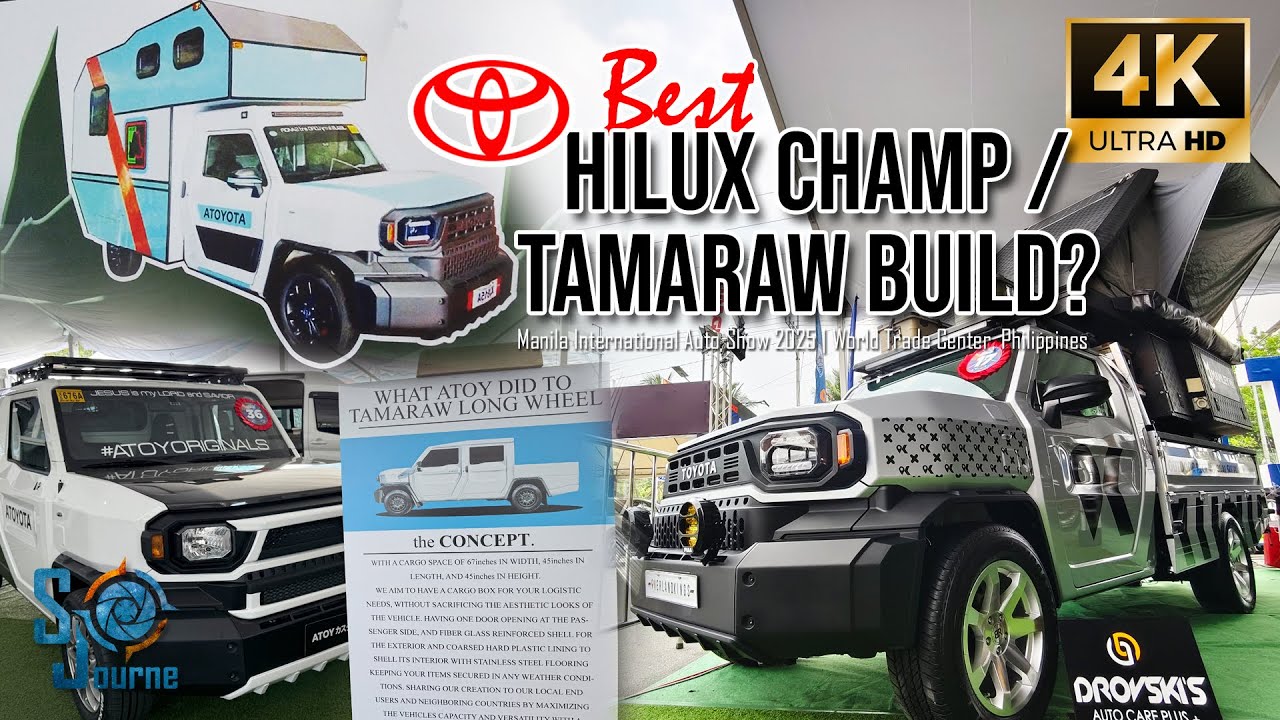 Toyota Hilux Champ & Tamaraw Builds You’ll Want to See! [4K Walkaround ...