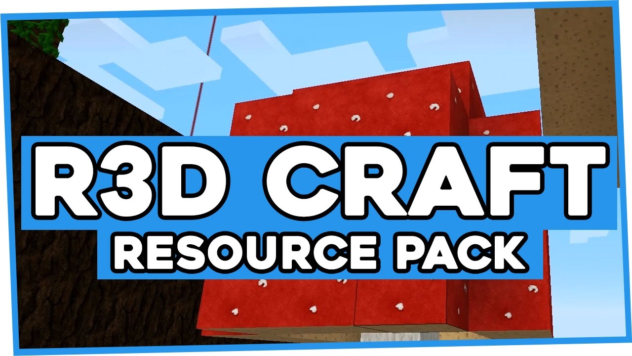 R3D Craft Resource Pack for Minecraft 1.11.2/1.10.2 | R3D Craft Texture ...