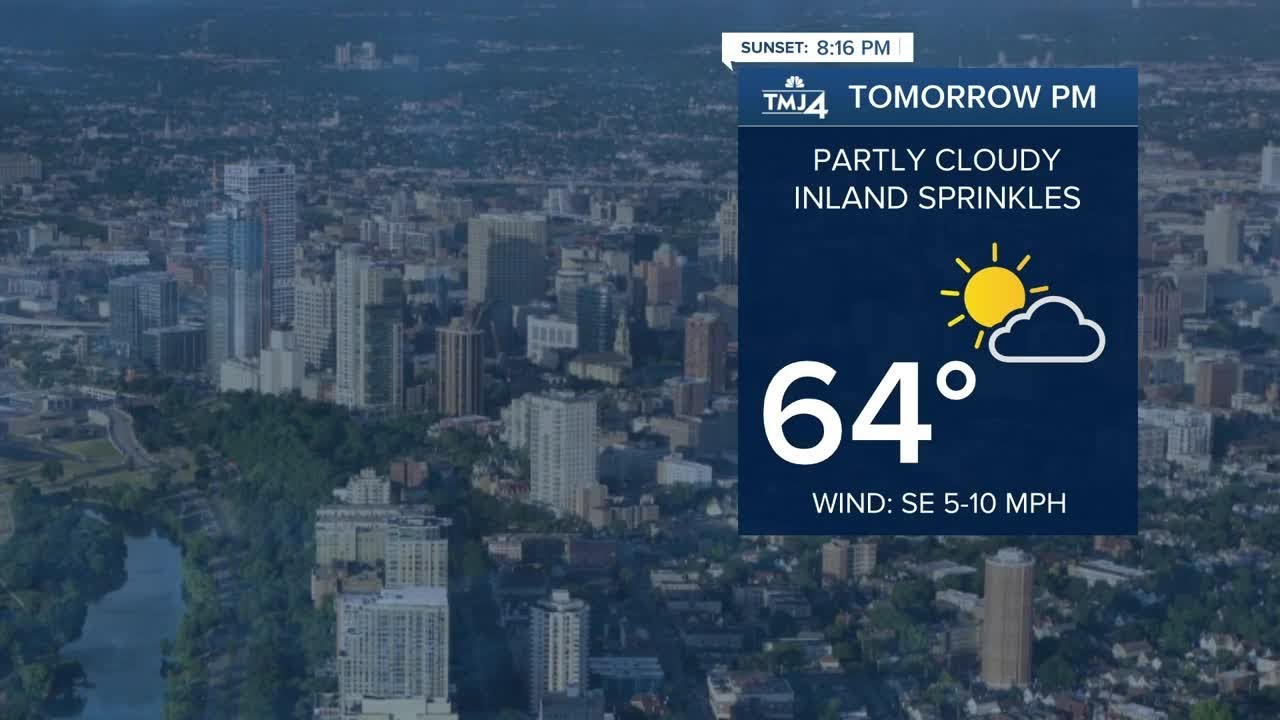 Friday could see some sprinkles, high of 64 degrees - YouTube