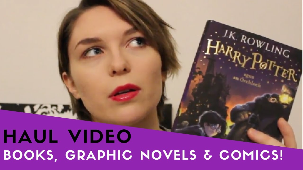 Book And Comic Book Haul - Geeky Goodies | The Arcade - YouTube