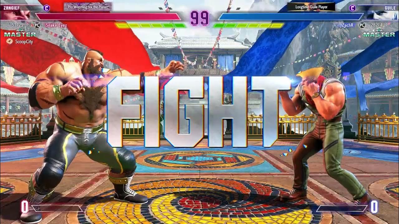 SF6 Ranked Snake Eyez (Zangief) VS (Guile) ZachR - YouTube
