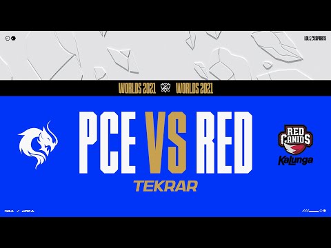 PEACE (PCE) vs RED Canids Kalunga (RED) Maçı | Worlds 2021 Ön Eleme Aşaması