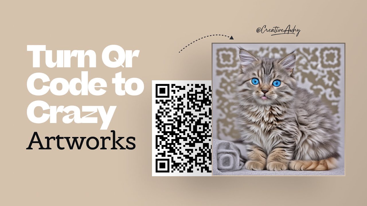 Turn QR Codes into Stunning AI Artworks in a minute!!! - YouTube