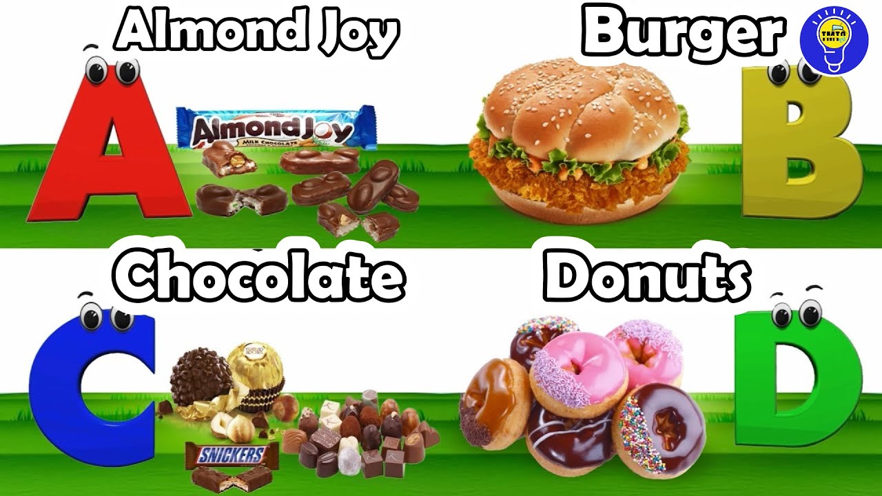 Food ABC Song | Phonics song a to z | Learn ABC | Nursery Rhymes for ...