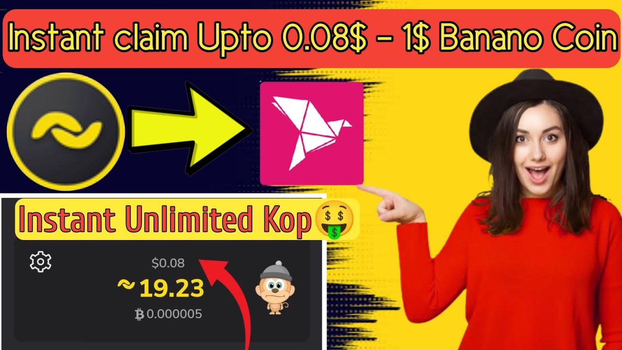 Instant claim 1$ Banano || Banano Wallet Instant Airdrop😍Claim Instant ...