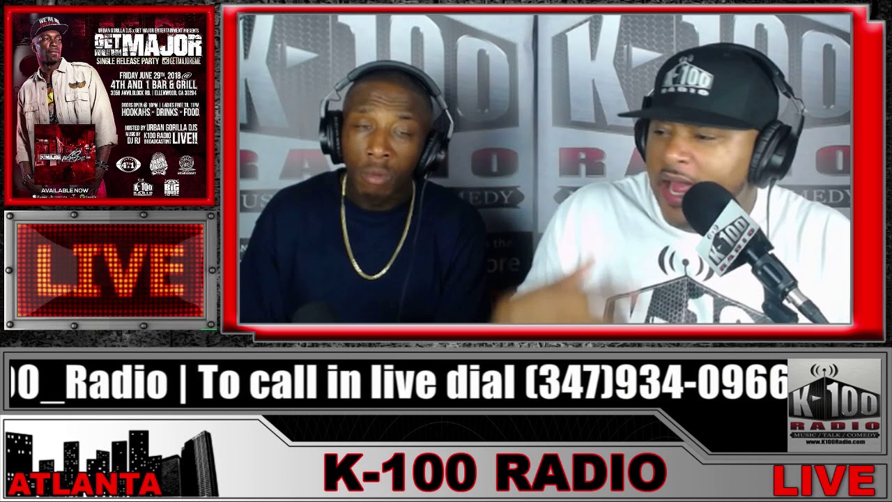 Live Interview with Amp 100 on K-100 Radio - YouTube