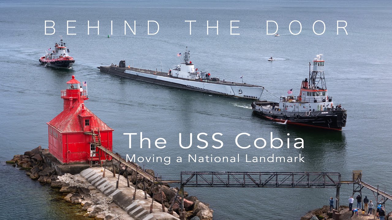 The USS Cobia: Moving a National Monument - YouTube