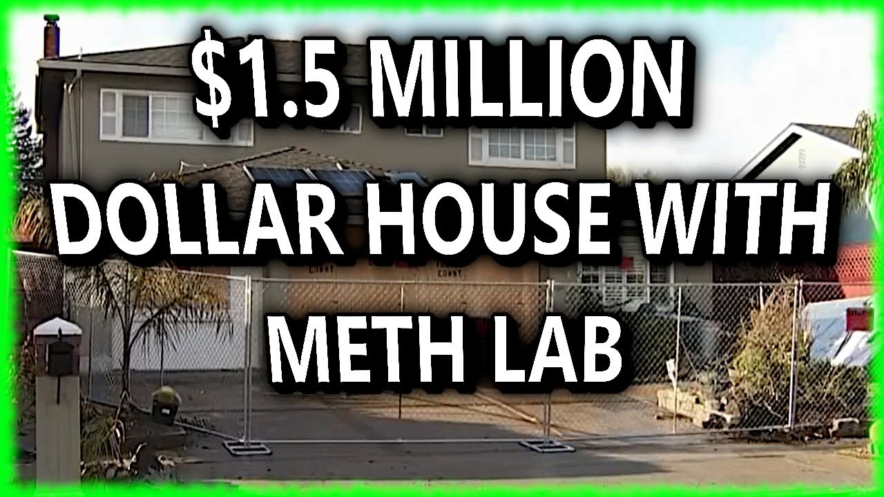 California Luxory Home comes complete with Meth Lab!! - YouTube