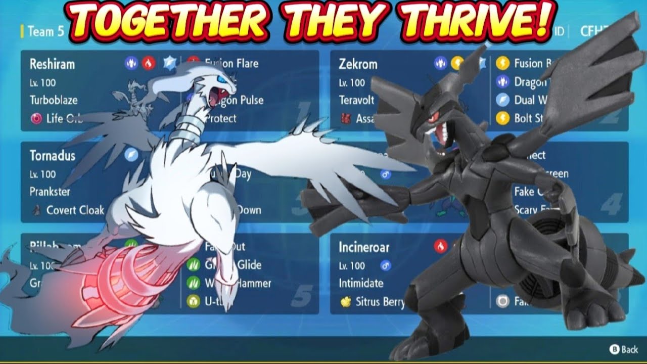 Reshiram & Zekrom using their Fusion Attacks is just too much for ...