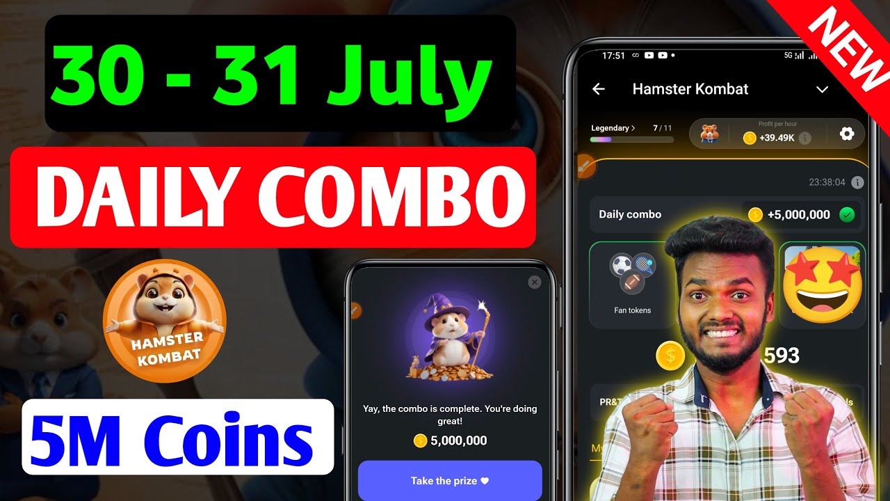 31 July Daily Combo | Hamster Kombat Daily Combo Today | 31 July Daily ...