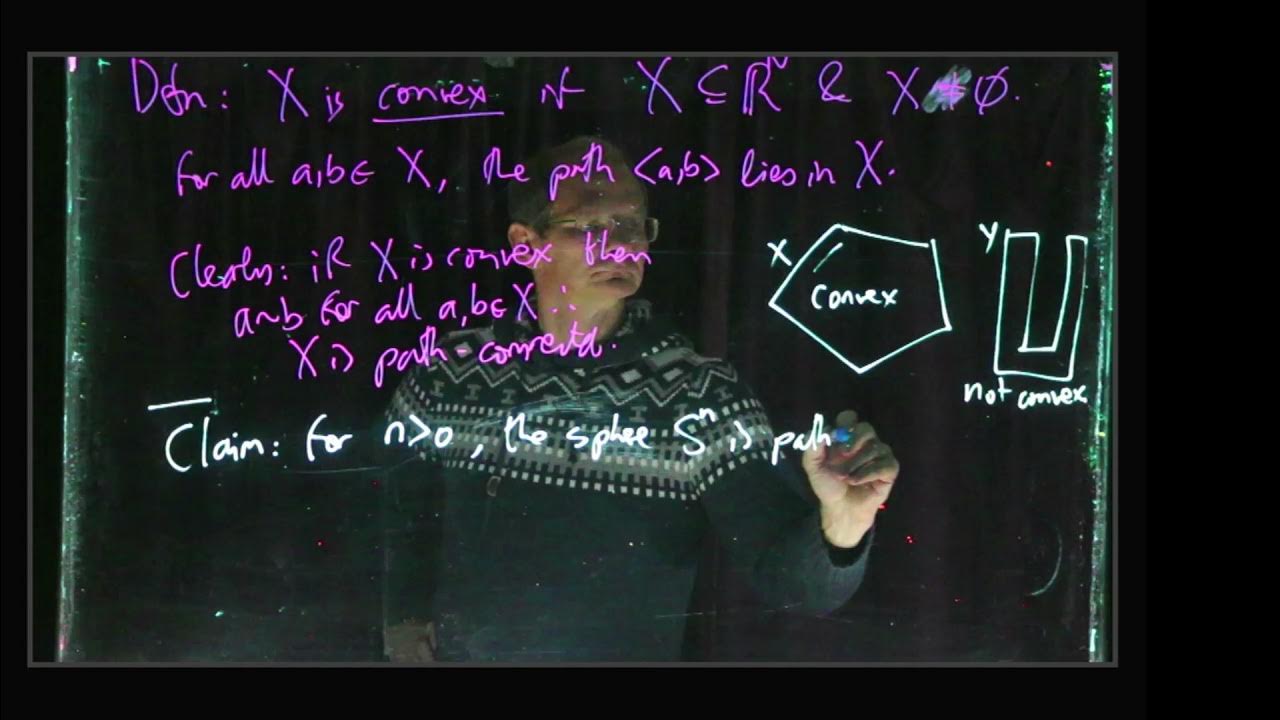 Path connected spaces - YouTube