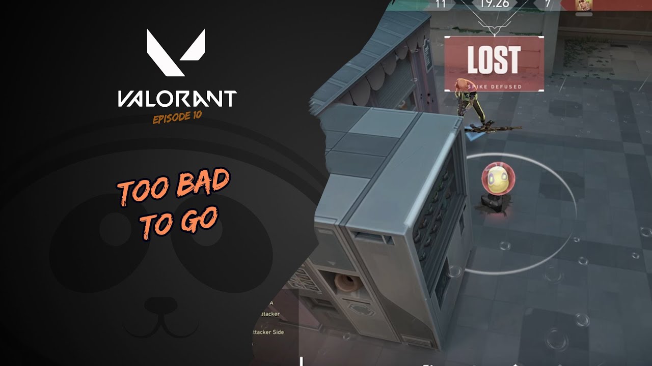 [Valorant Moments] Too bad to go - YouTube