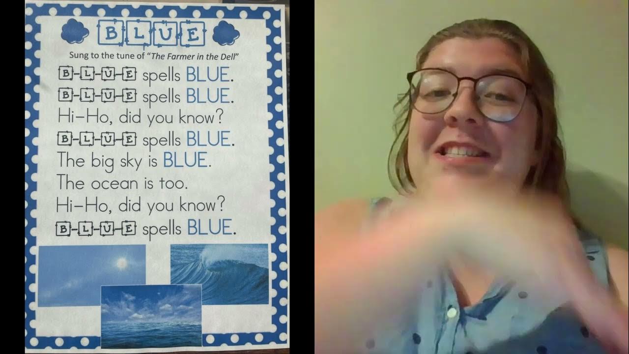 Color Blue Song - YouTube