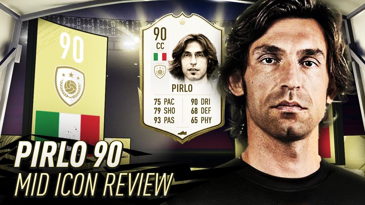 PIRLO MID ICON 90 REVIEW ITA FIFA 20 - YouTube