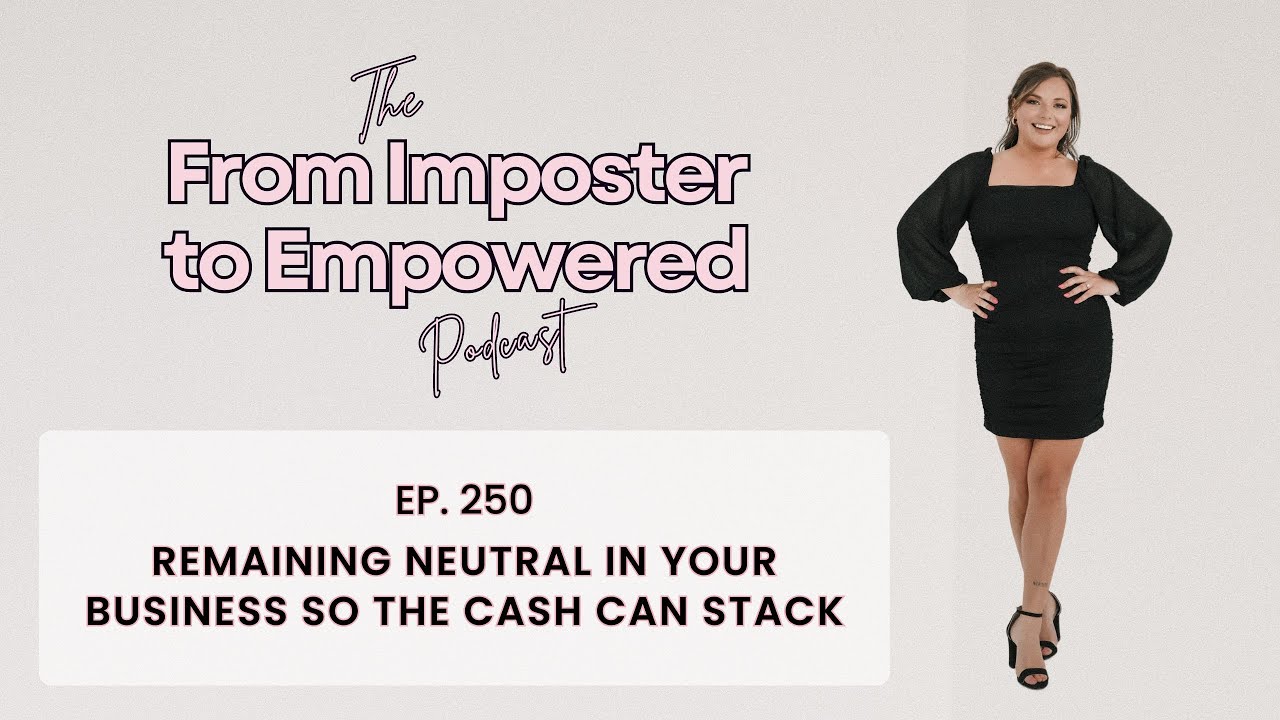 250 - Remaining neutral in your business so the cash can stack - YouTube