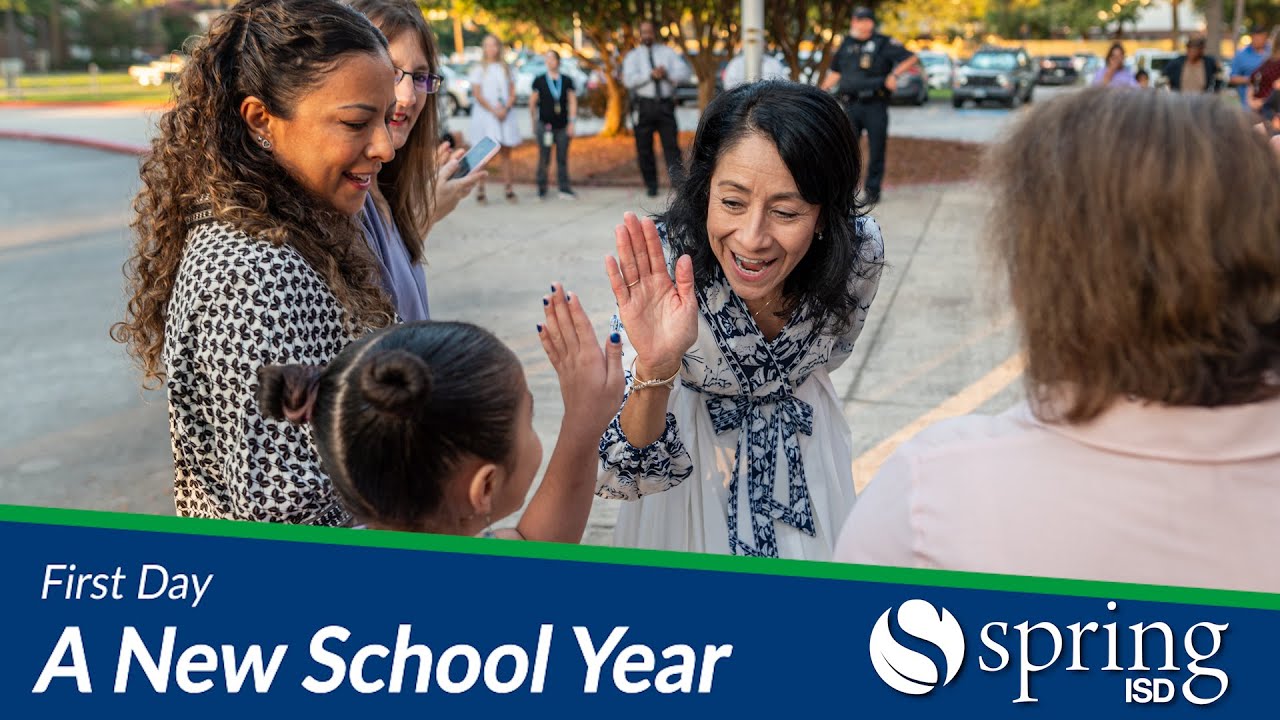 The First Day of School at Spring ISD! - YouTube