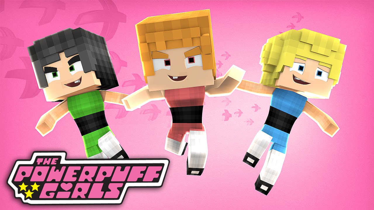 Minecraft - BATALHA DE BEBÊS: Meninas Superpoderosas (The Powerpuff ...