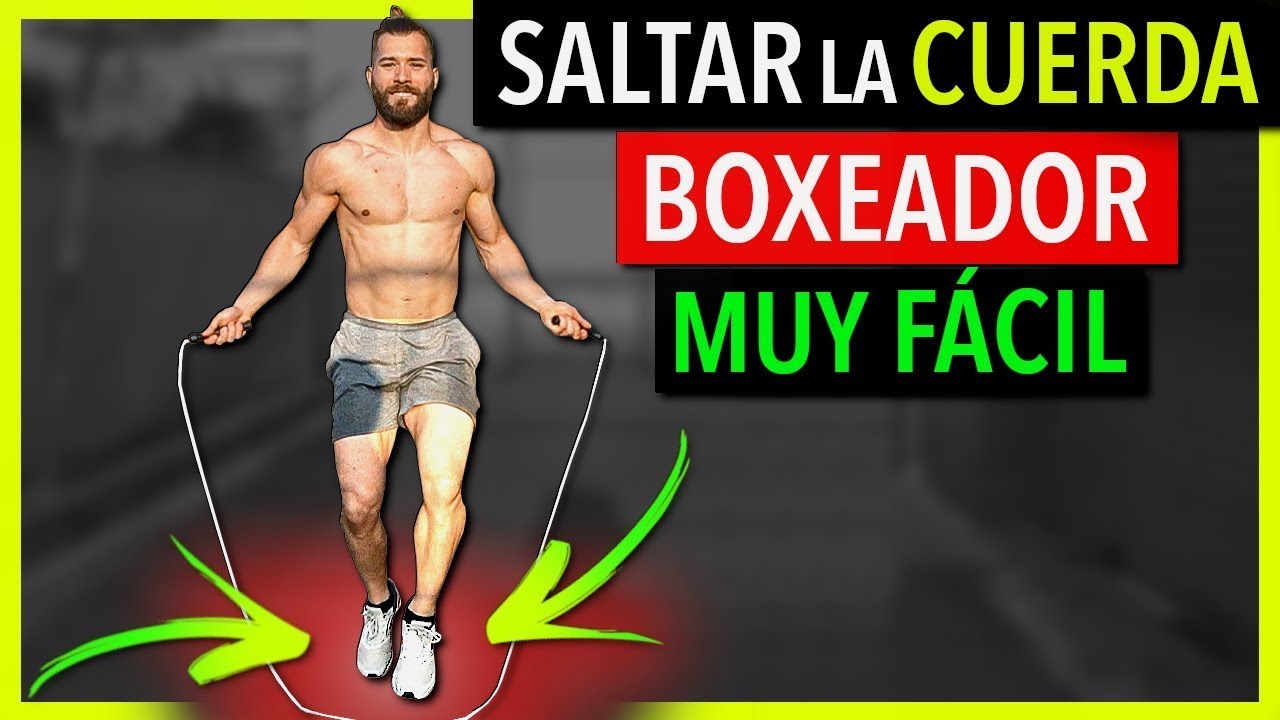 CÓMO SALTAR LA COMBA AL ESTILO BOXEADOR? - YouTube
