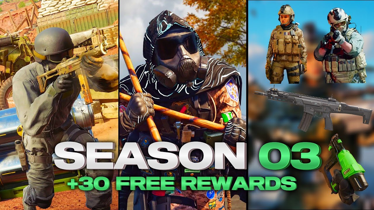 BO6 SEASON 3 : How to Get All FREE Events Rewards - YouTube