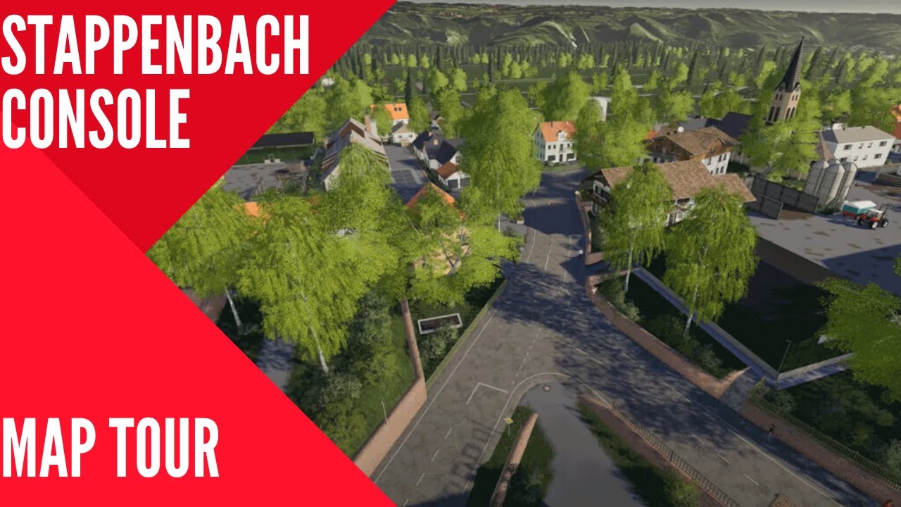 NEW CONSOLE MAP | STAPPENBACH 2020 CONSOLE MAP TOUR | Farming Simulator ...